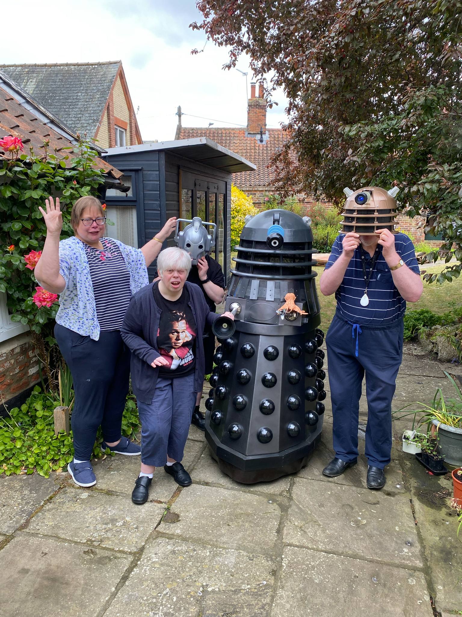 Doctor Who superfan’s homemade Daleks bring joy and support to UK charities