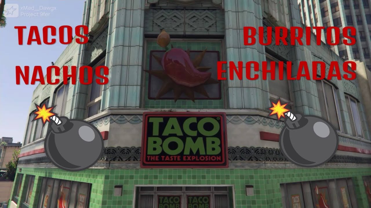 GTA V Parody The Iconic Taco Bomb Commercial
