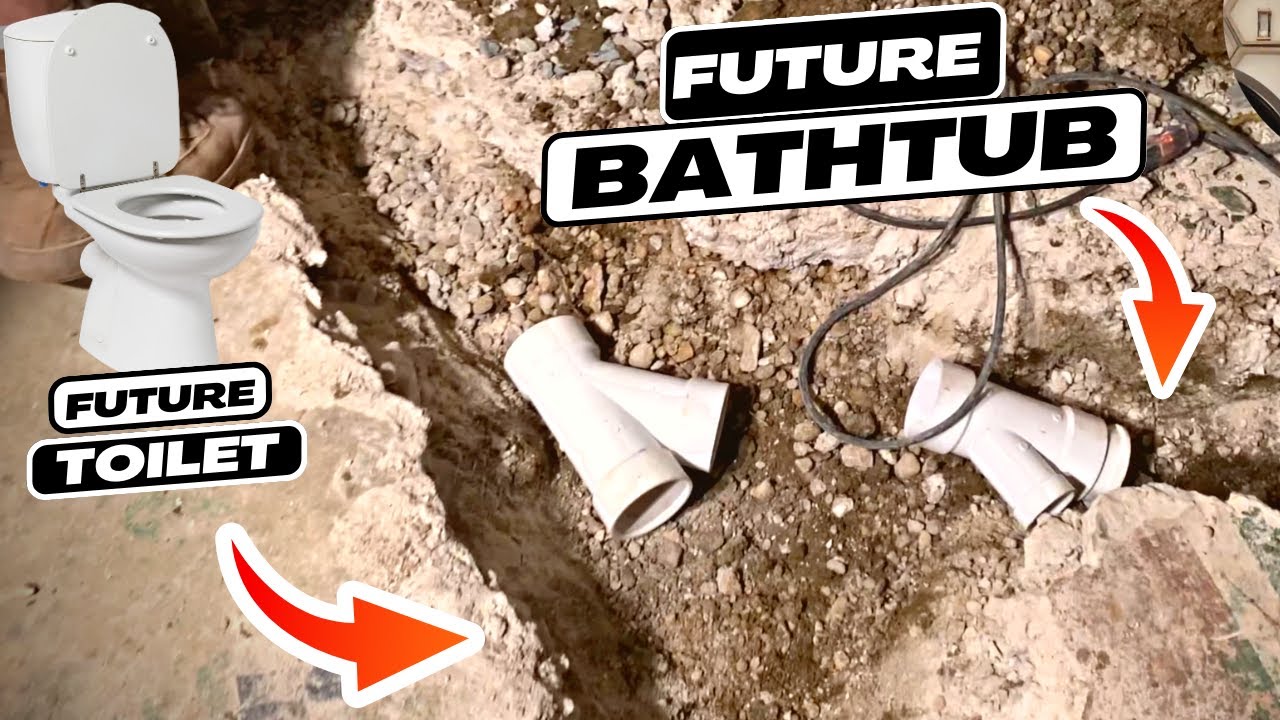 Flush with success - Building a basement bathroom