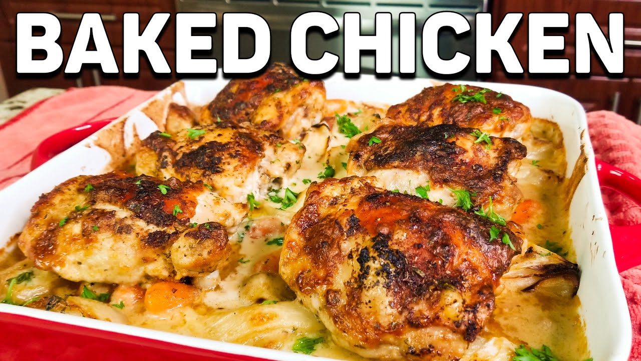 One-Pan Creamy Chicken and Potatoes – So Easy, So Good