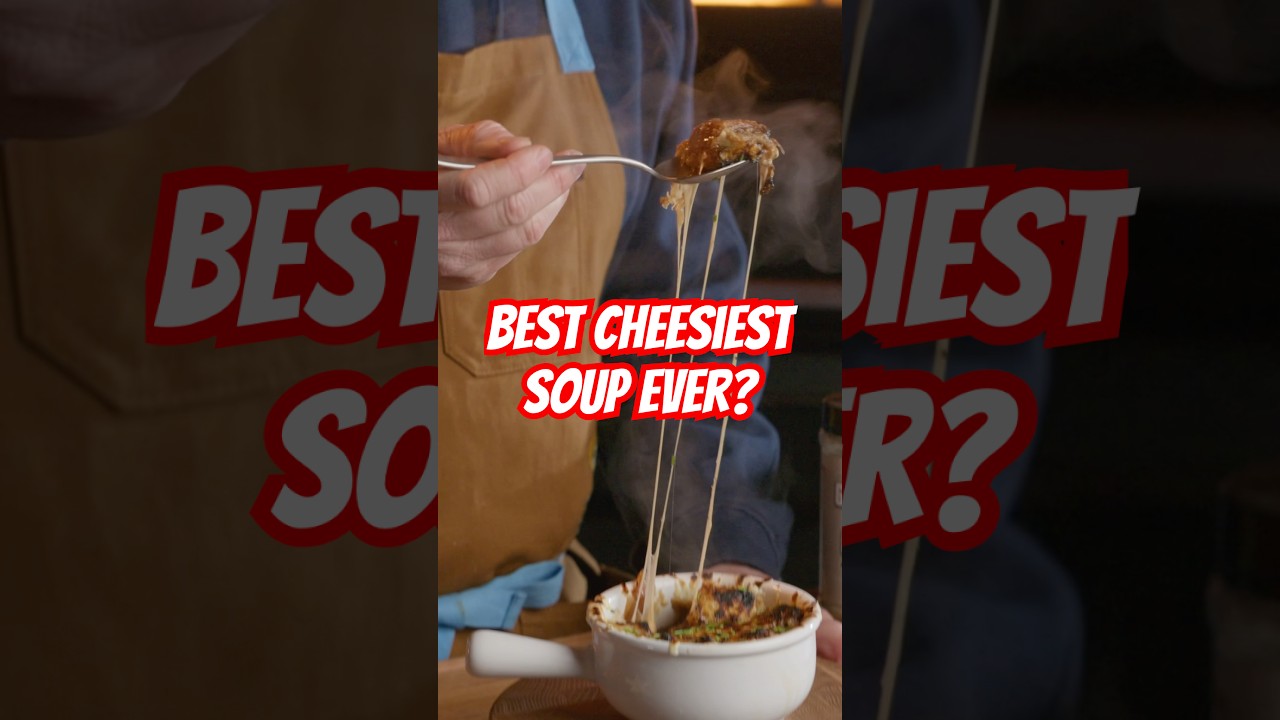 Make cheesy French onion soup for ultimate flavor