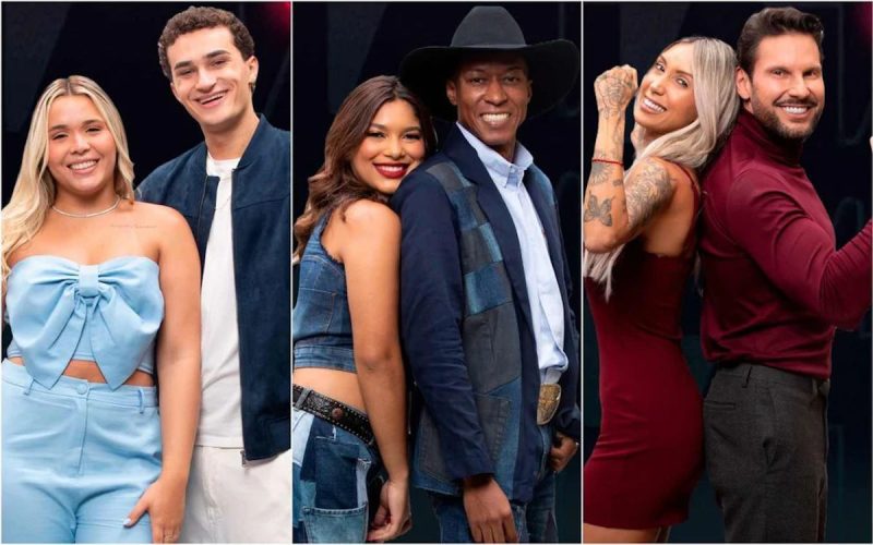 Power Couple completa um mês com Bia e Gui, Emilyn e Everton, e Talira ...