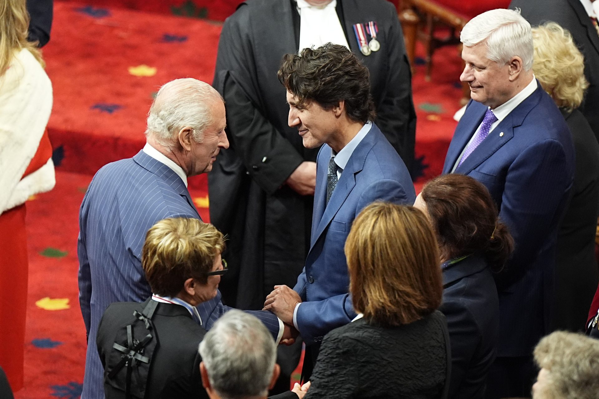 Justin Trudeau’s sneakers upstaged King Charles