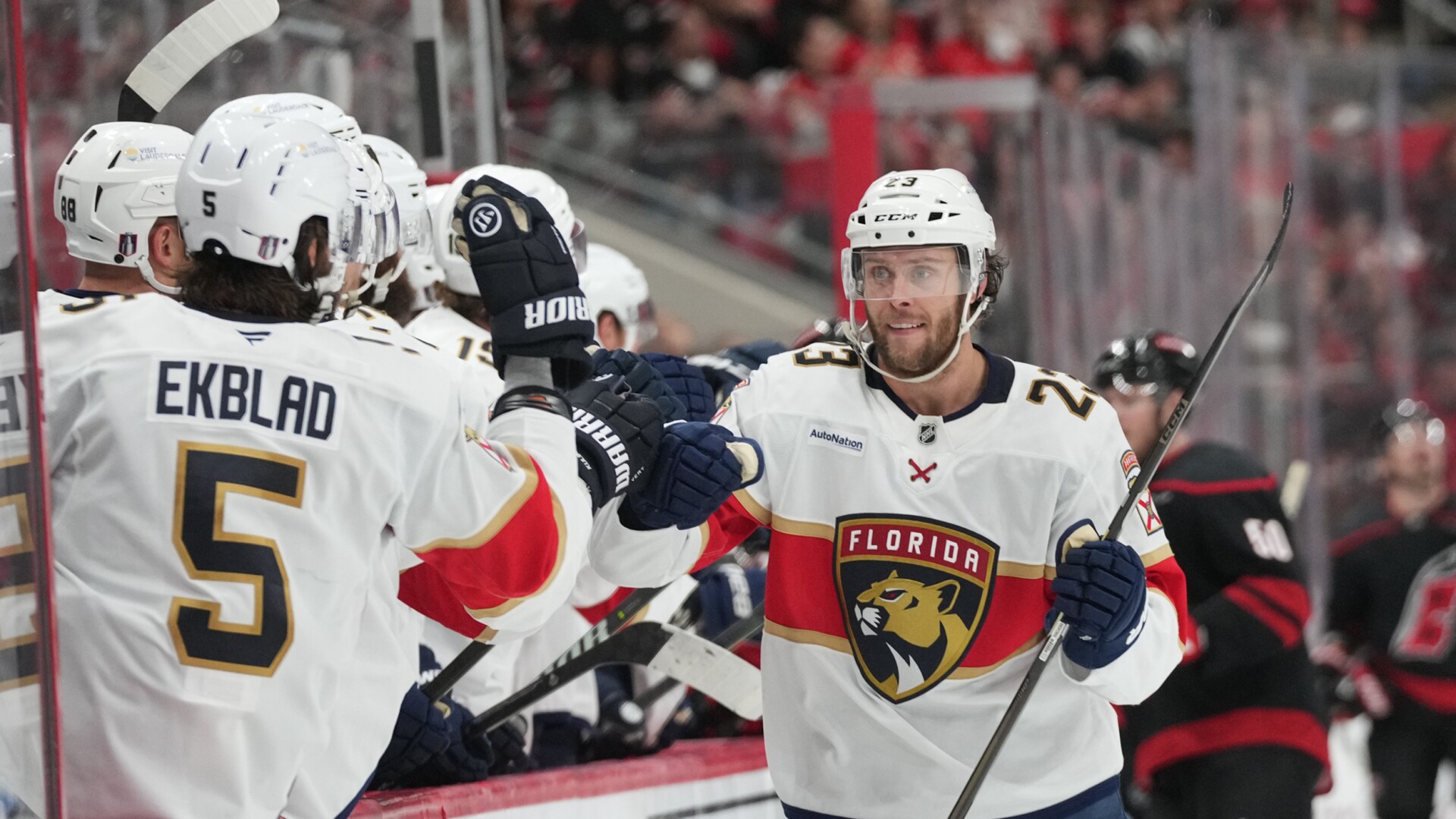 Defending champion Panthers head back to Stanley Cup Final with 5-3 ...