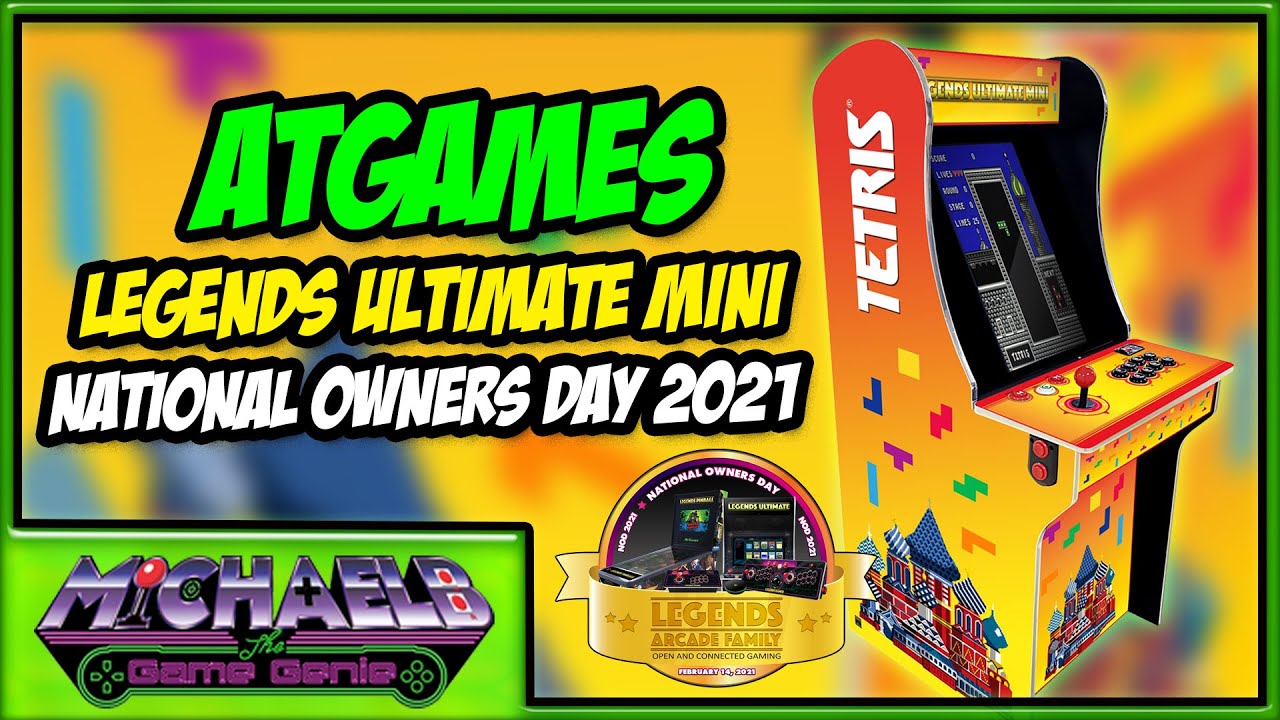 AtGames Legends Ultimate Mini Three-Fourths Scale Arcade