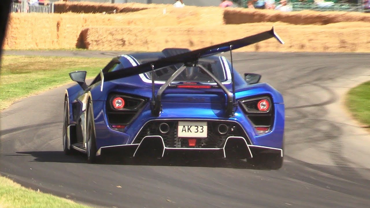 1200HP Zenvo TSR-S in Action – Active Rear Spoiler, Brutal Sounds ...