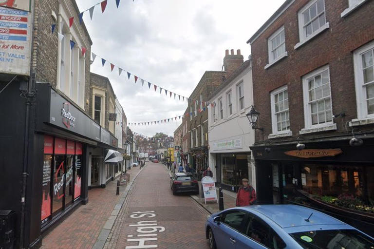 Part of bustling Kent High Street to shut for Southern Water works