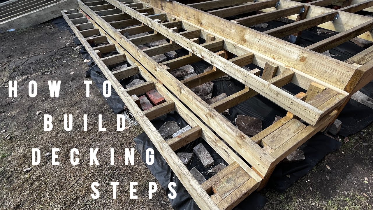 How To build decking steps