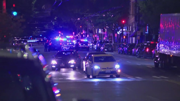 Shooting suspect killed after 2 hurt in downtown Seattle