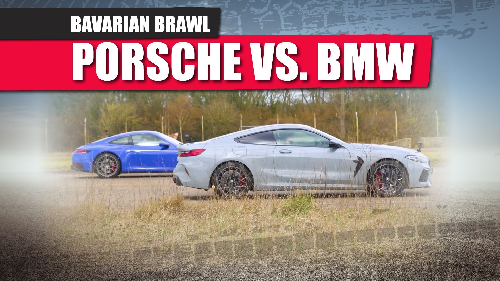 Porsche 911 Carrera GTS Races A BMW M8 Competition