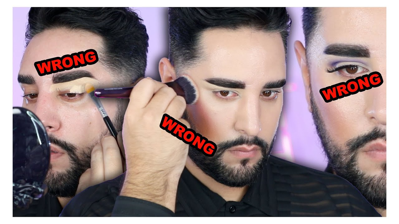 Stop doing this in your makeup routine! Bad technique alert!