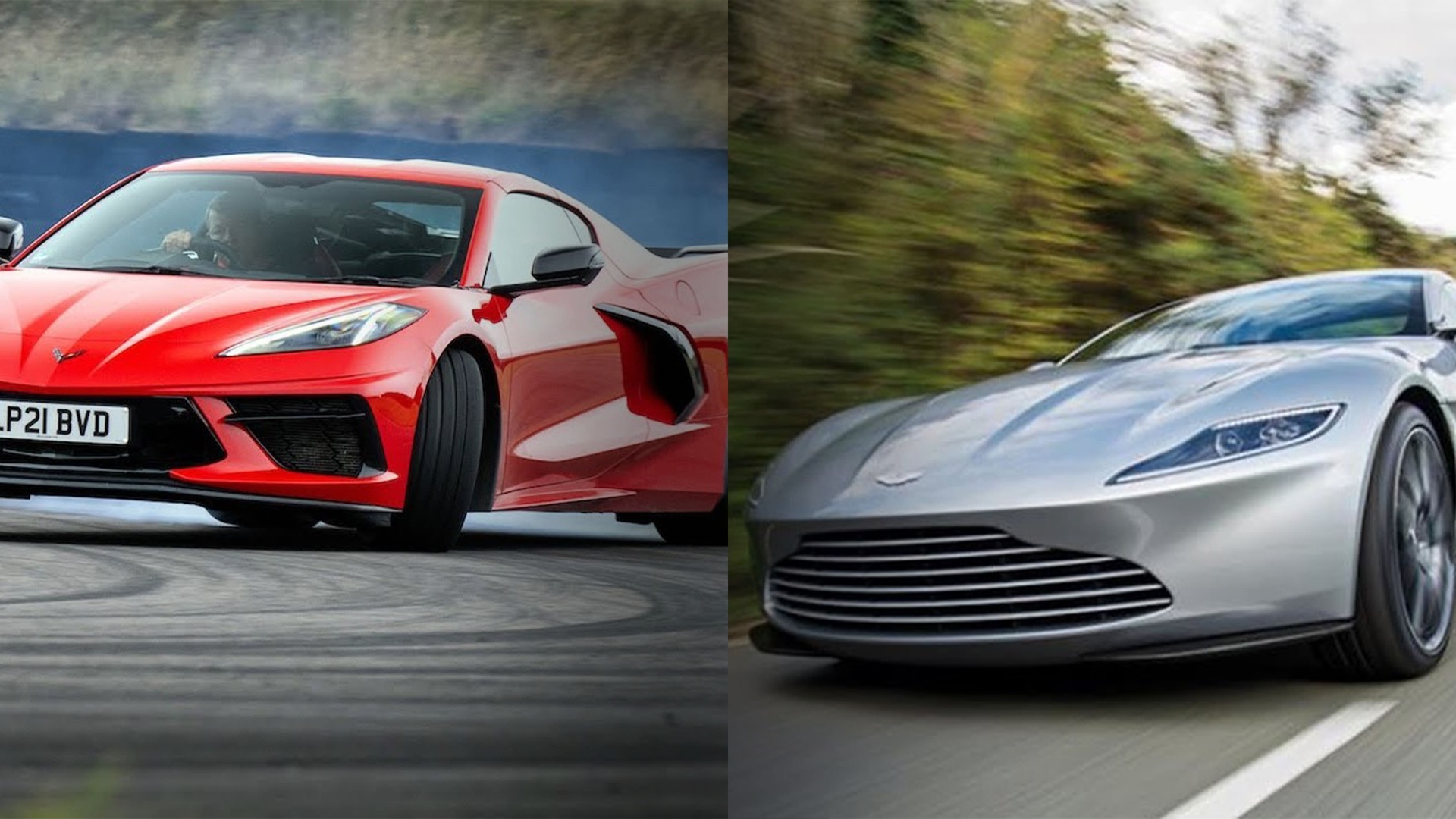 Chevrolet Corvette C8 vs Aston Martin DB10