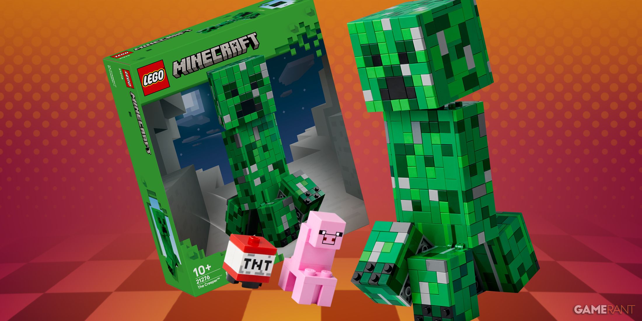 Let This Creeper and Its Buddy Spawn in Your LEGO Minecraft Collection