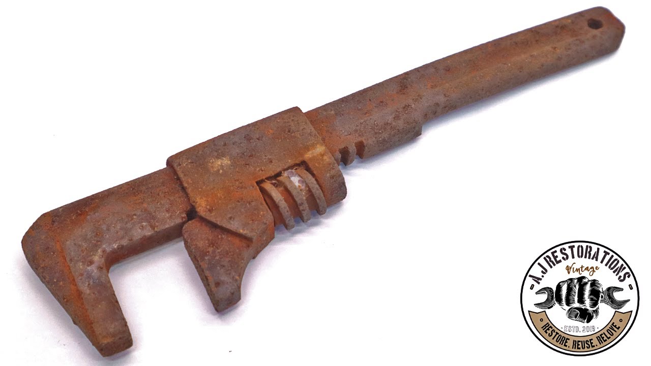 Antique Monkey Wrench Restoration.