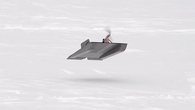 RC Flying Sled