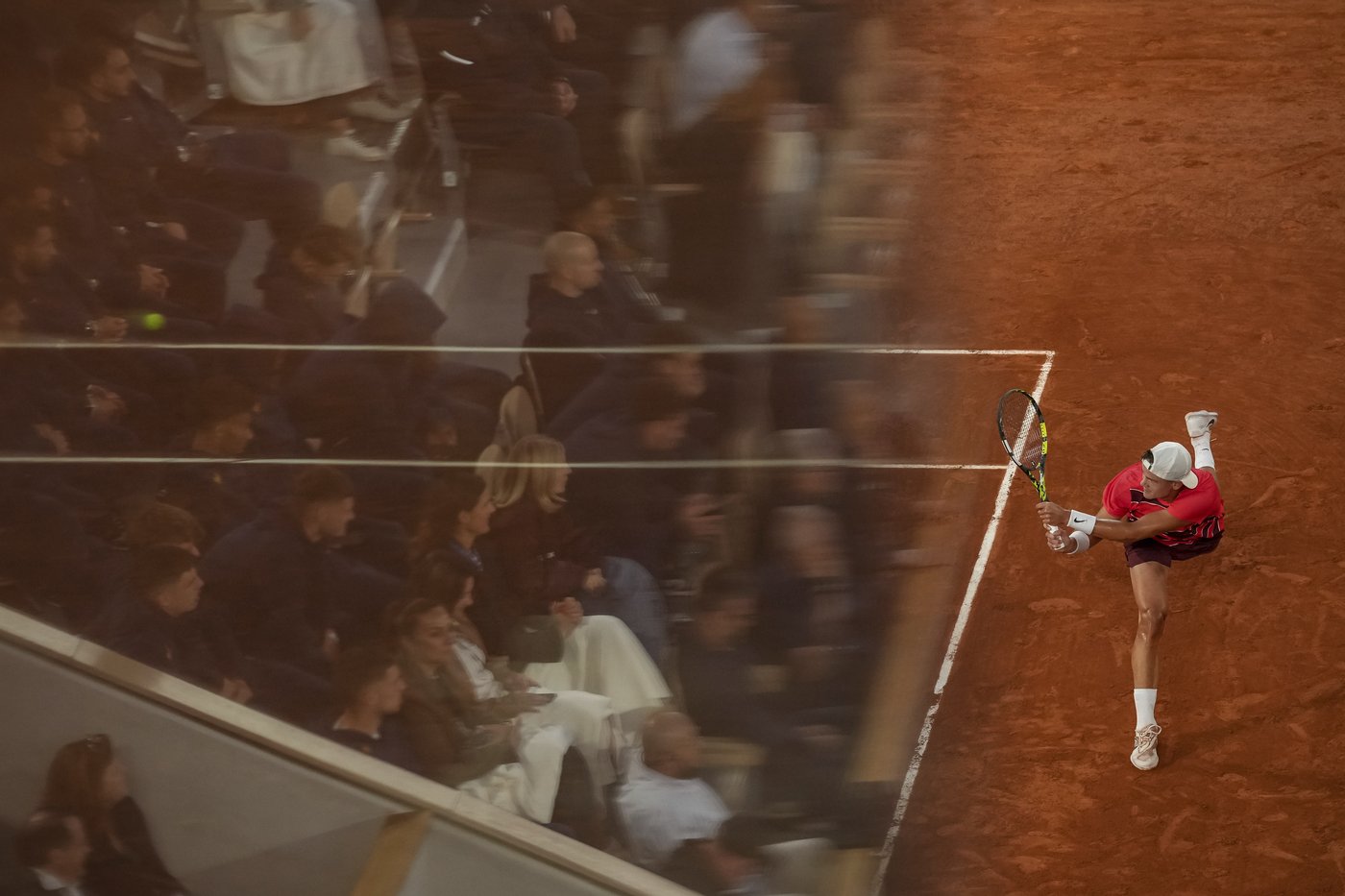 PHOTO COLLECTION: French Open Tennis Spectators