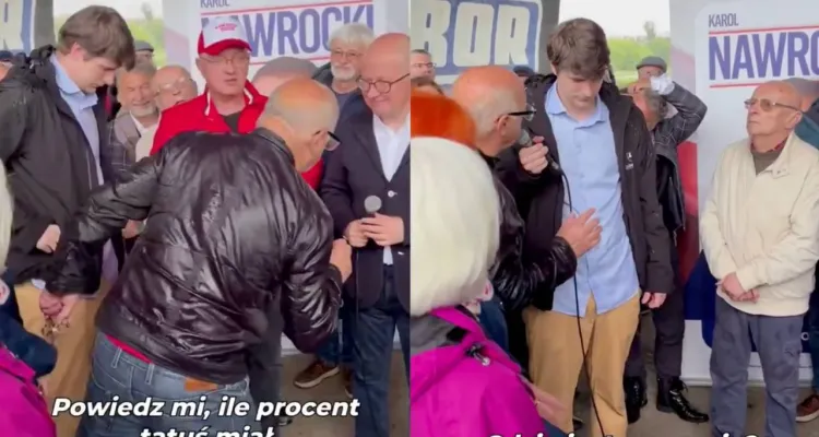 "A gdzie jest mamusia?" Agresja i pogarda w kierunku Daniela Nawrockiego!