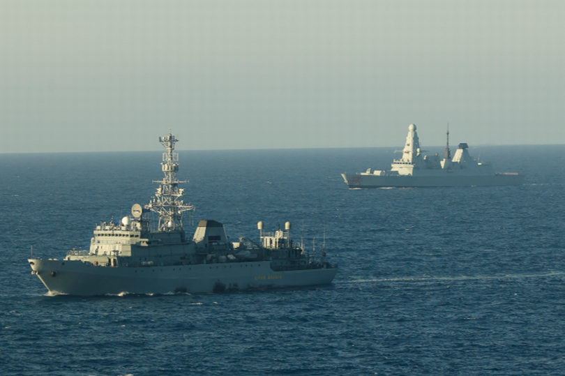 Russian spy ship monitored by Royal Navy warships off Outer Hebrides