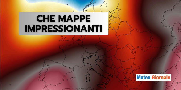 Meteo: in arrivo il caldo, le mappe sono eloquenti