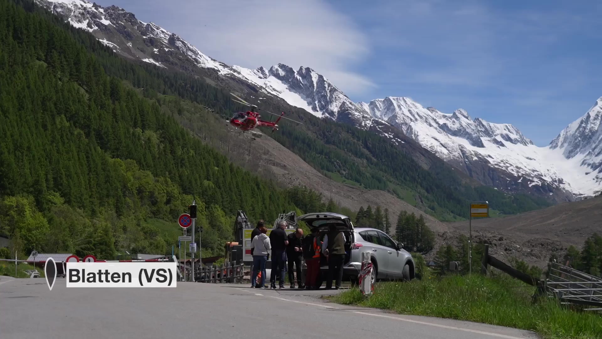Des fonds en faveur des sinistrés de Blatten (VS)