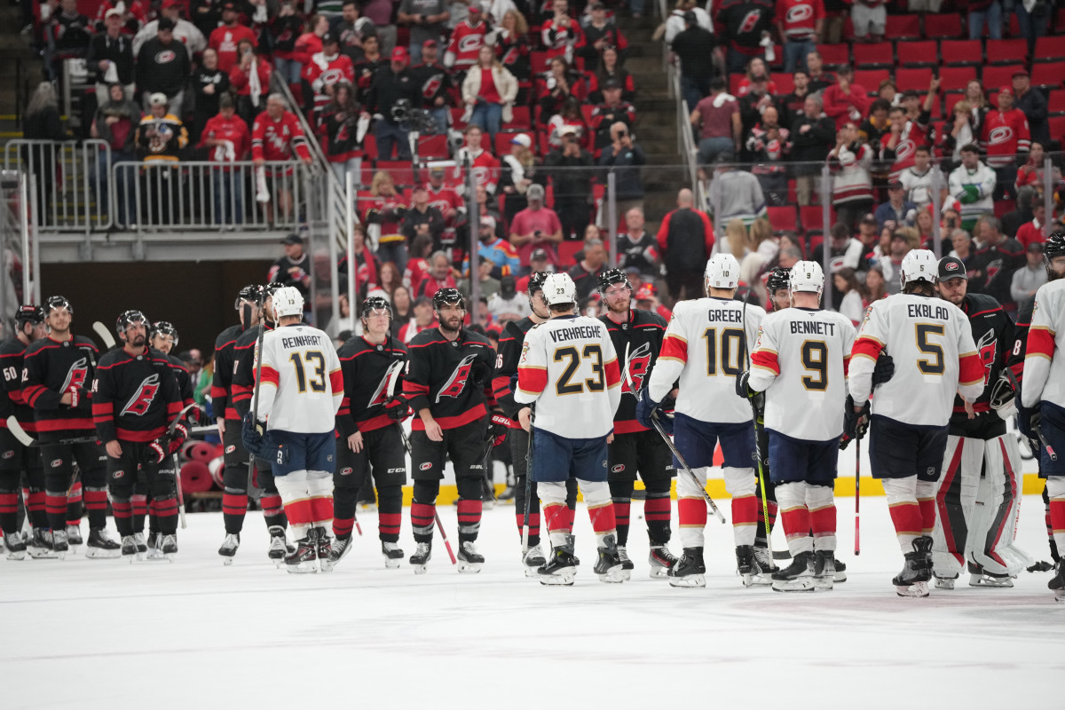 Panthers Coach Reveals What He Said During Handshake Exchange