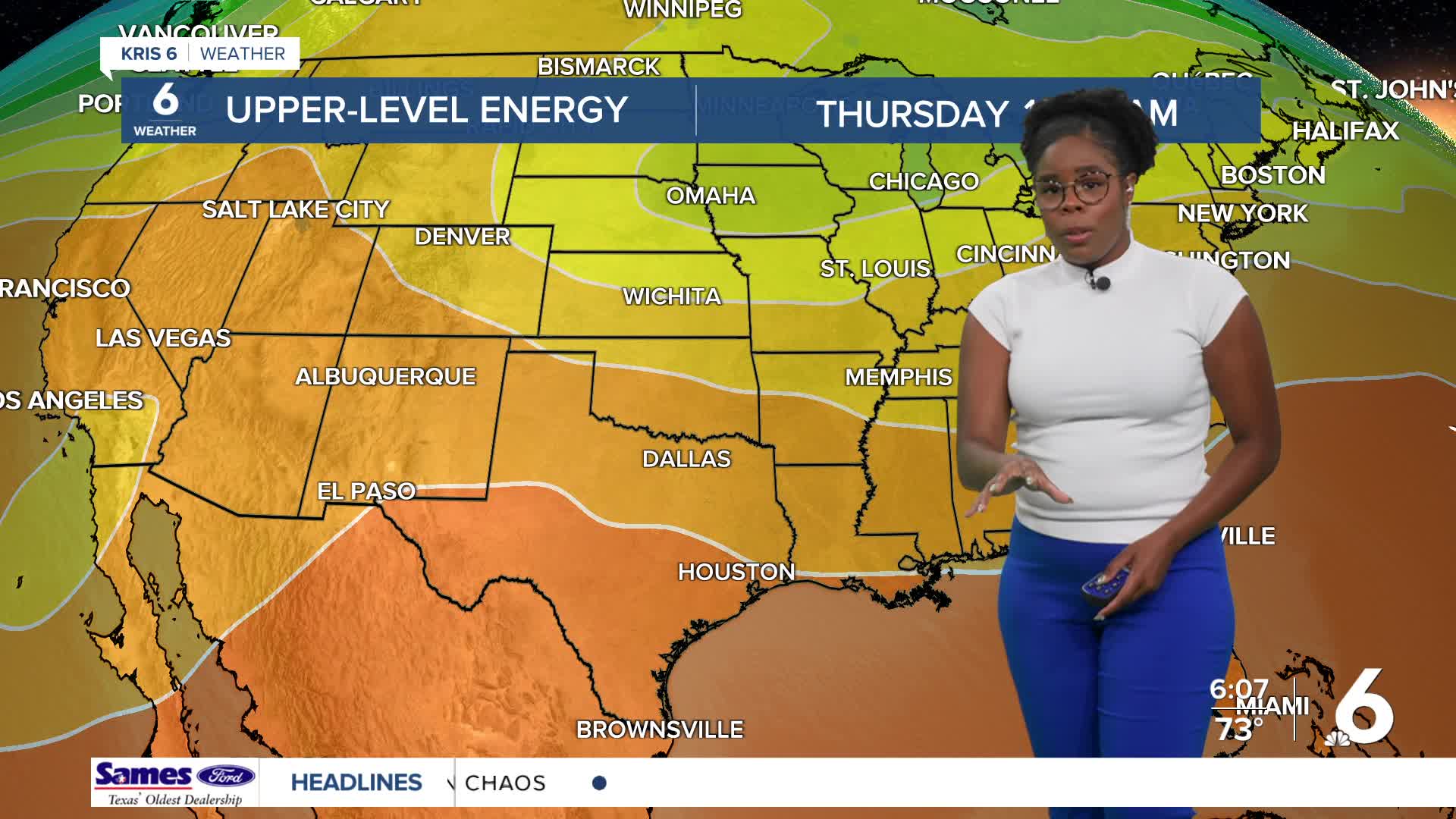 Mixture of sunshine and clouds, and less likely shower activity