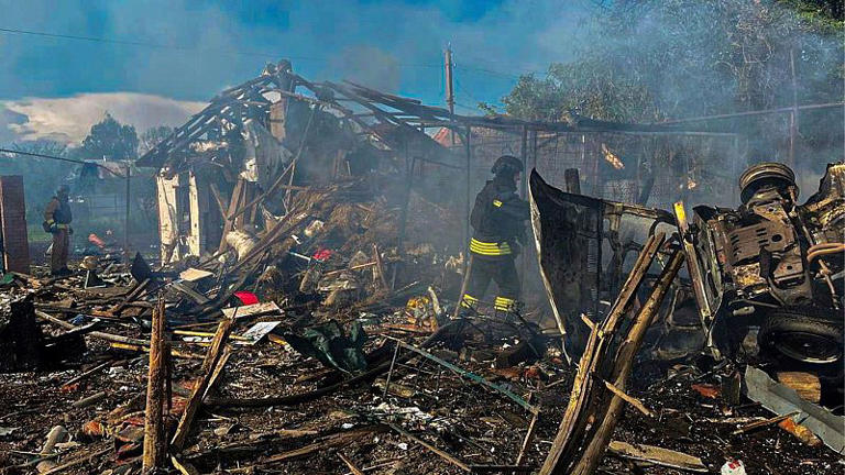 Three killed and dozens injured in Russian overnight drone strikes on ...