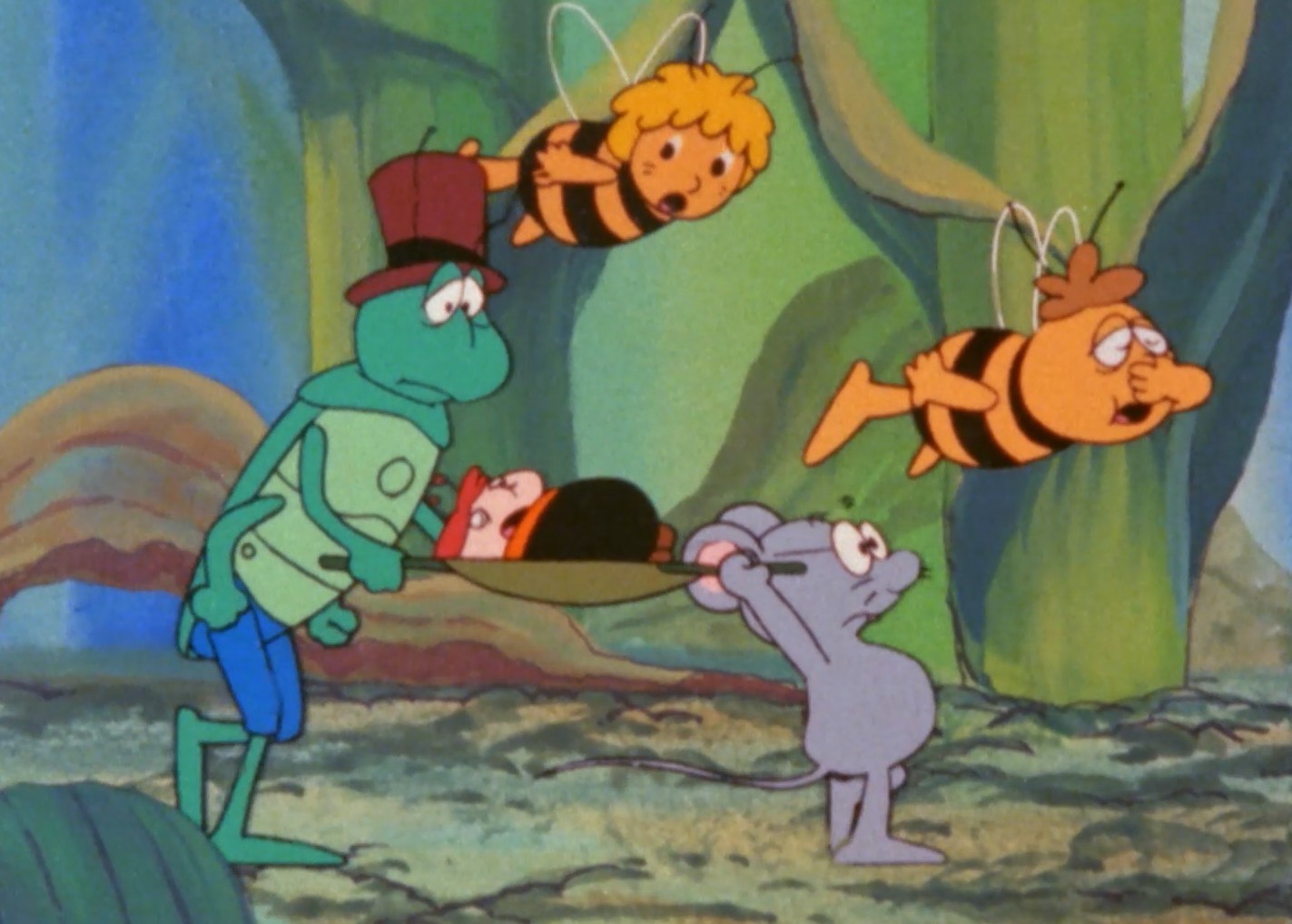 La abeja Maya. Capítulo 66 – Puck y Frida