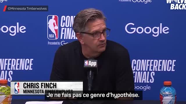 Timberwolves - Finch : "La meilleure équipe a gagné cette série"