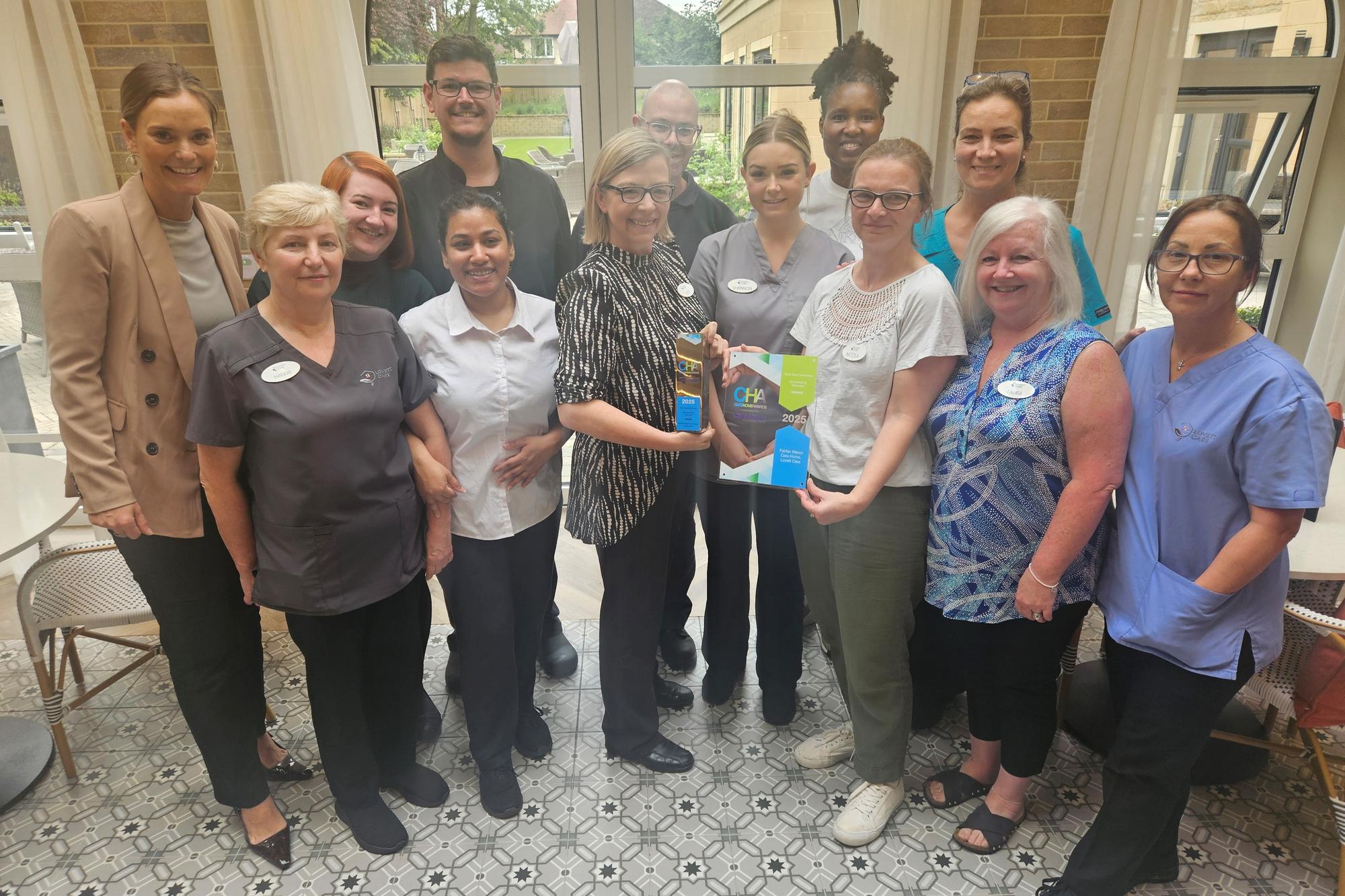 Harrogate care home Fairfax Manor celebrating national success at ...