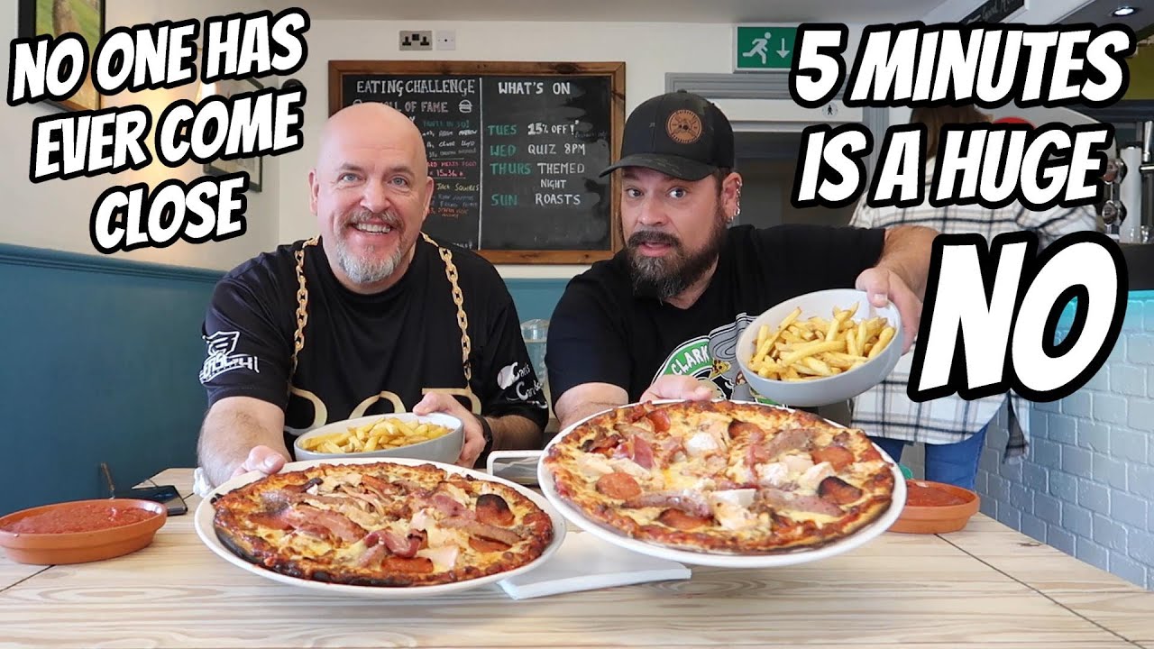 NO ONE HAS EVER COME CLOSE TO THIS RECORD - TEAM PIZZA CHALLENGE!