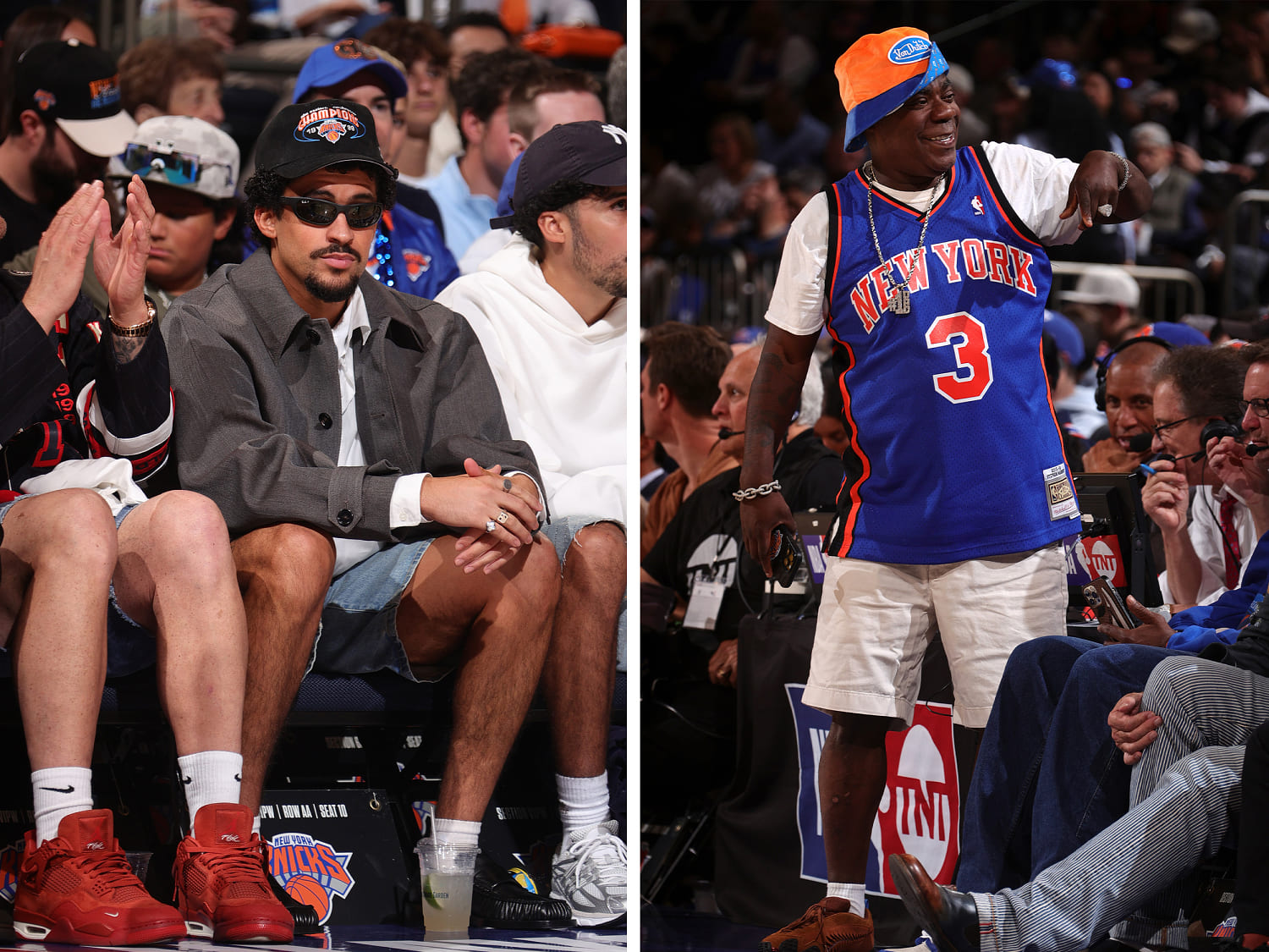 Knicks playoff games have turned into photo shoots for A-list celebrities