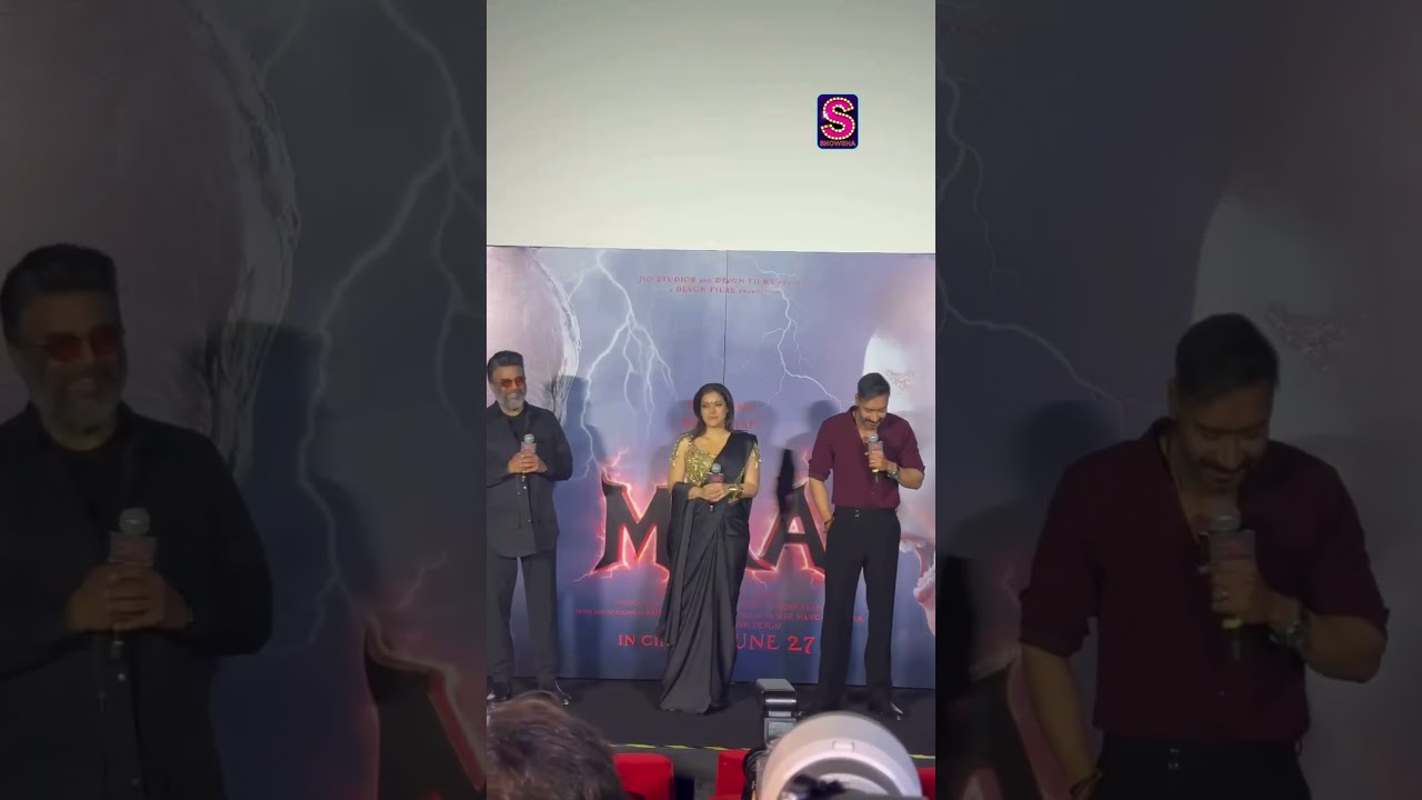 Ajay Devgn thanks Madhavan at the trailer launch of 'Maa' | WATCH