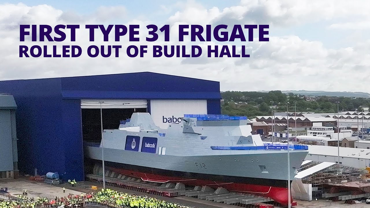 First Type 31 Frigate HMS Venturer Unveiled