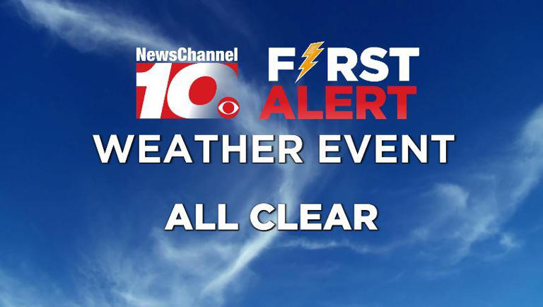 ALL CLEAR: Severe threat diminishes