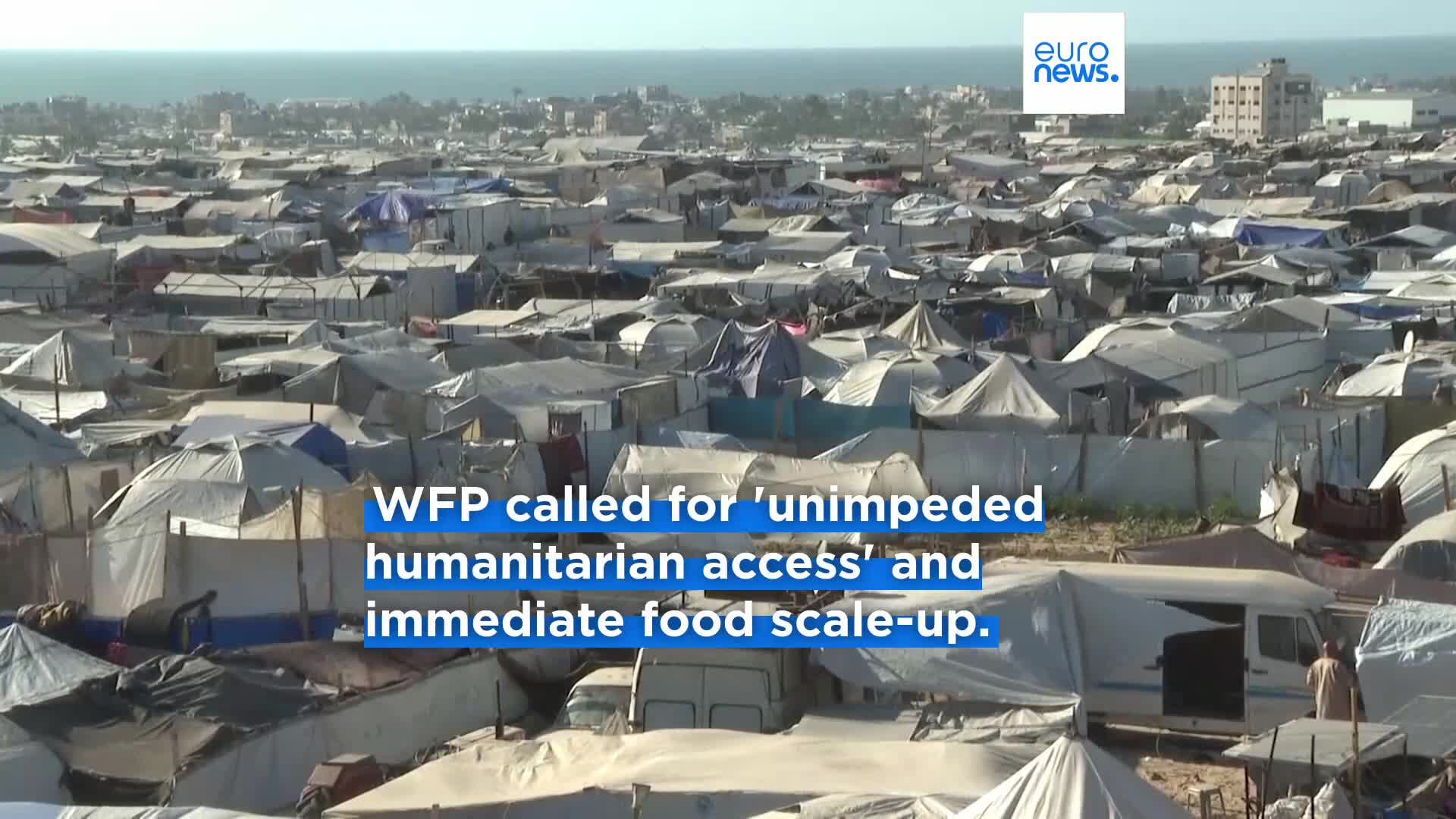 At least two killed after crowd rushes UN warehouse in Gaza