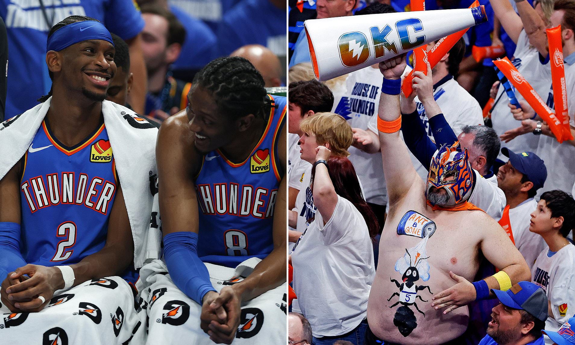 Oklahoma City Thunder roll into NBA Finals for first time in 13 years ...