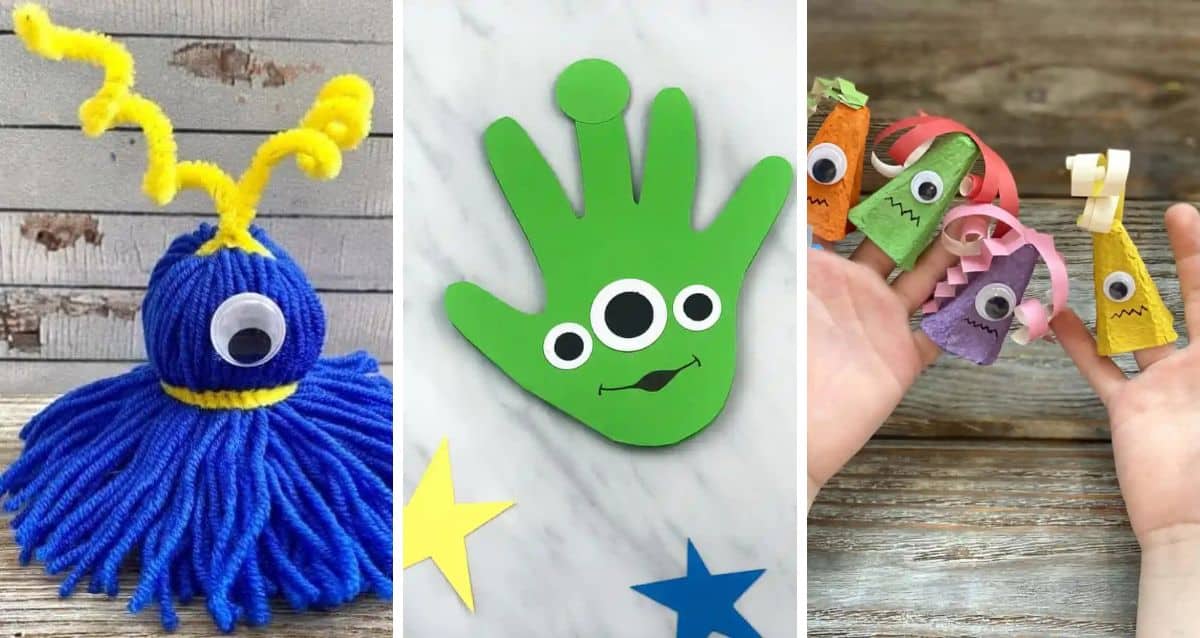 20 Awesome Alien Crafts For Kids