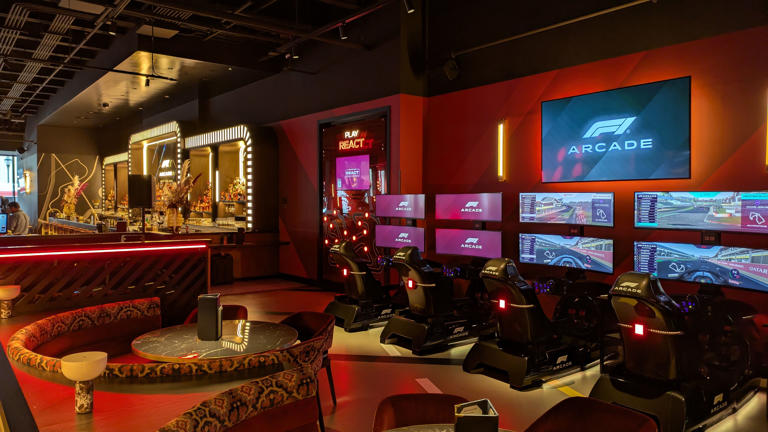 We tried Philly's new F1 Arcade