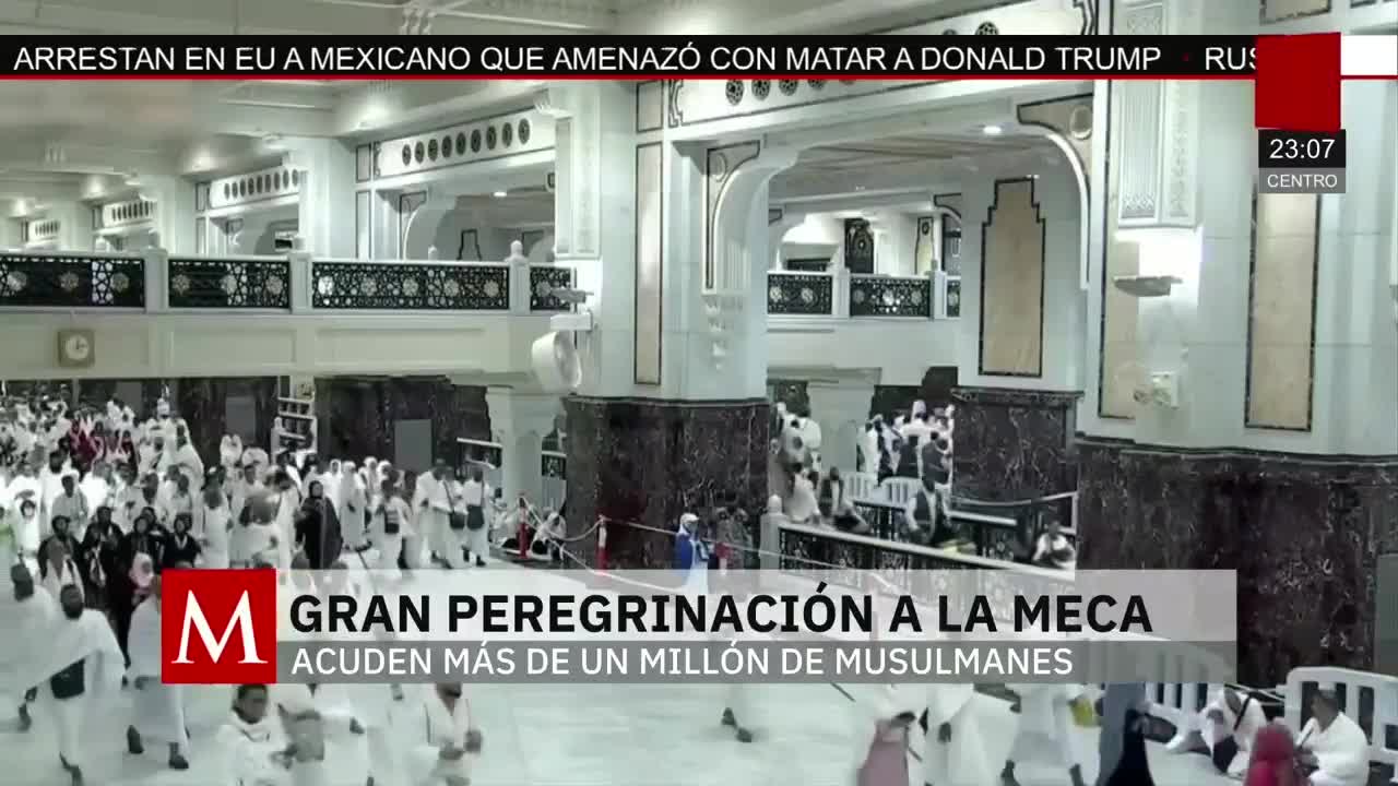 La Meca recibe a más de un millón de fieles en la gran peregrinación ...