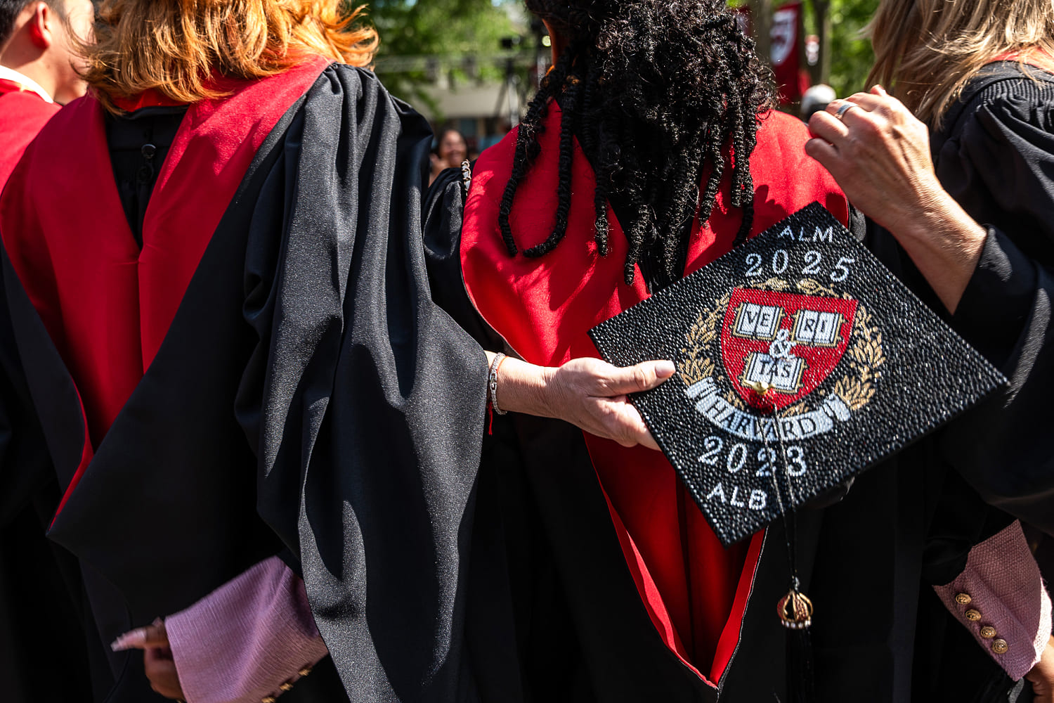 At Harvard, Donald Trump’s shadow looms over commencement