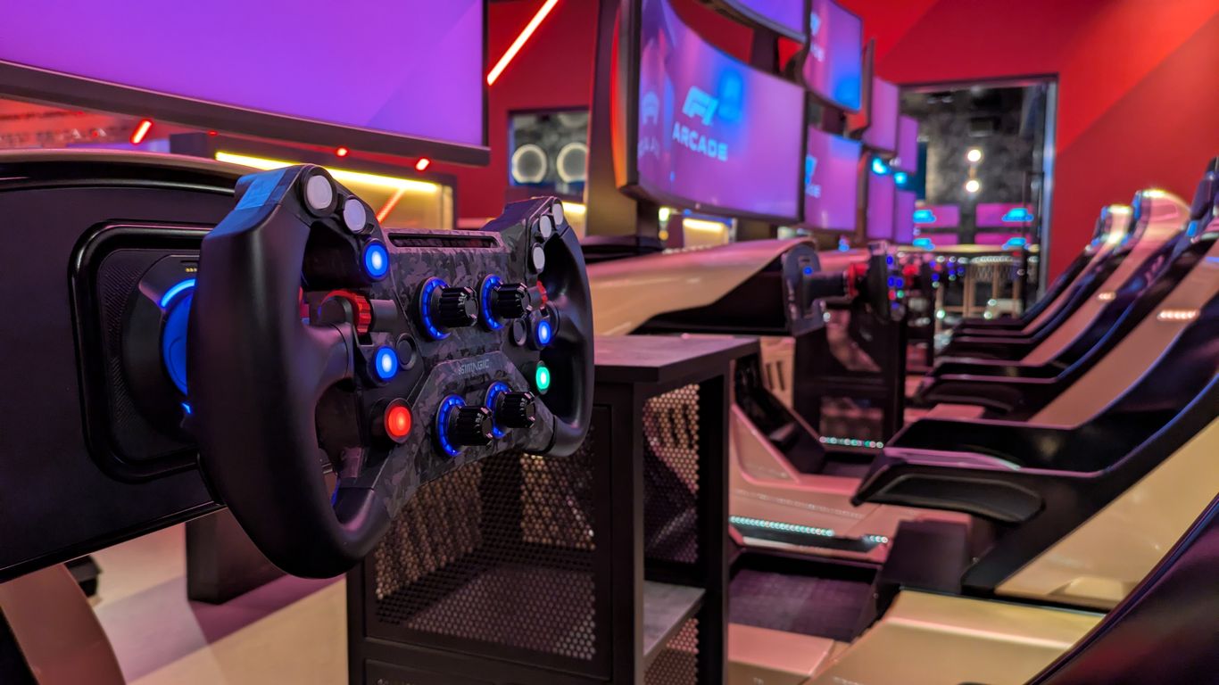 We tried Philly's new F1 Arcade