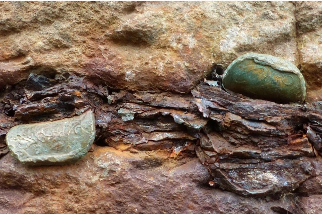 Rusting coins in famous Causeway stones are causing a 'Giant' issue