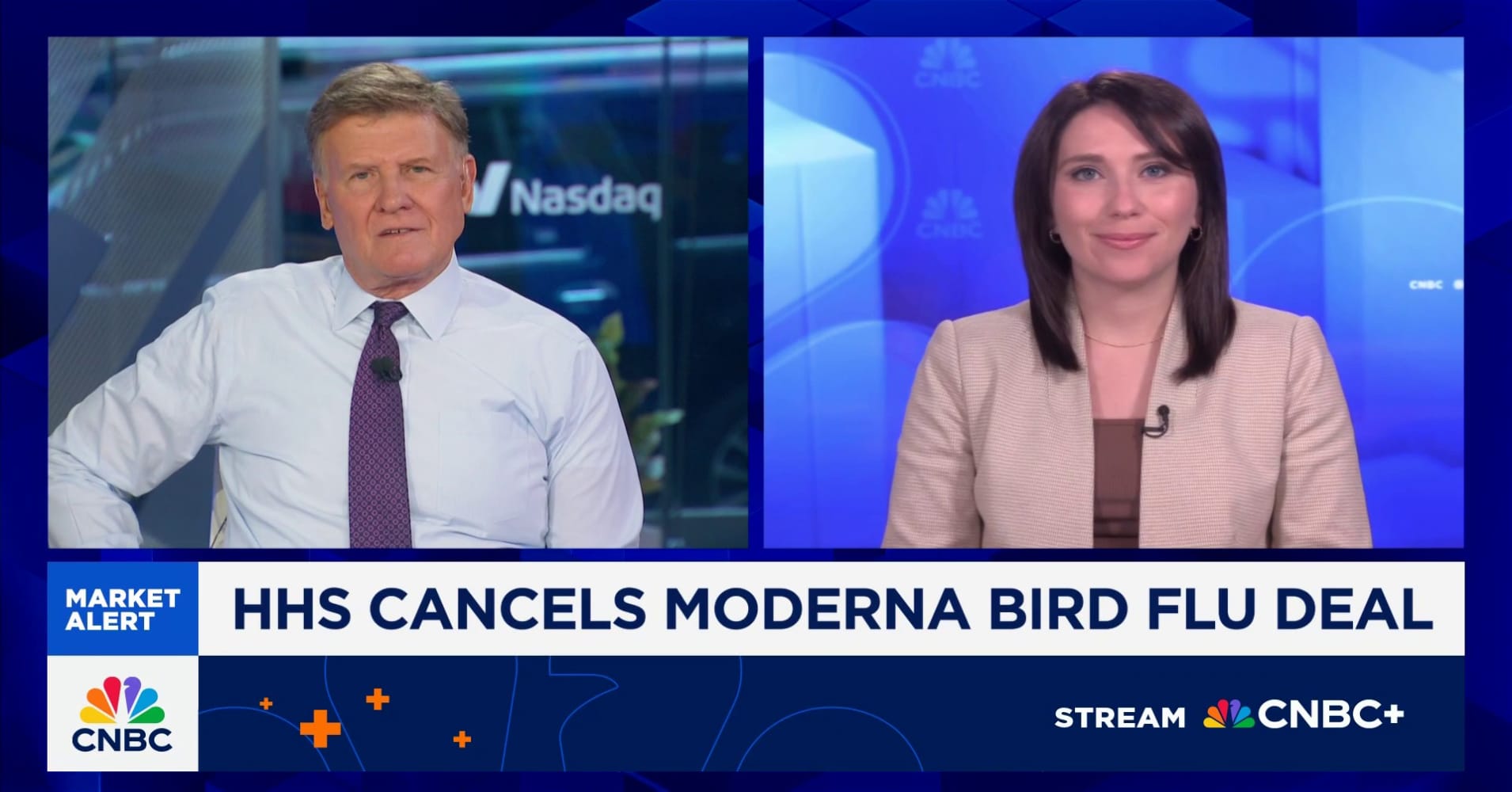 HHS cancels Moderna bird flu deal