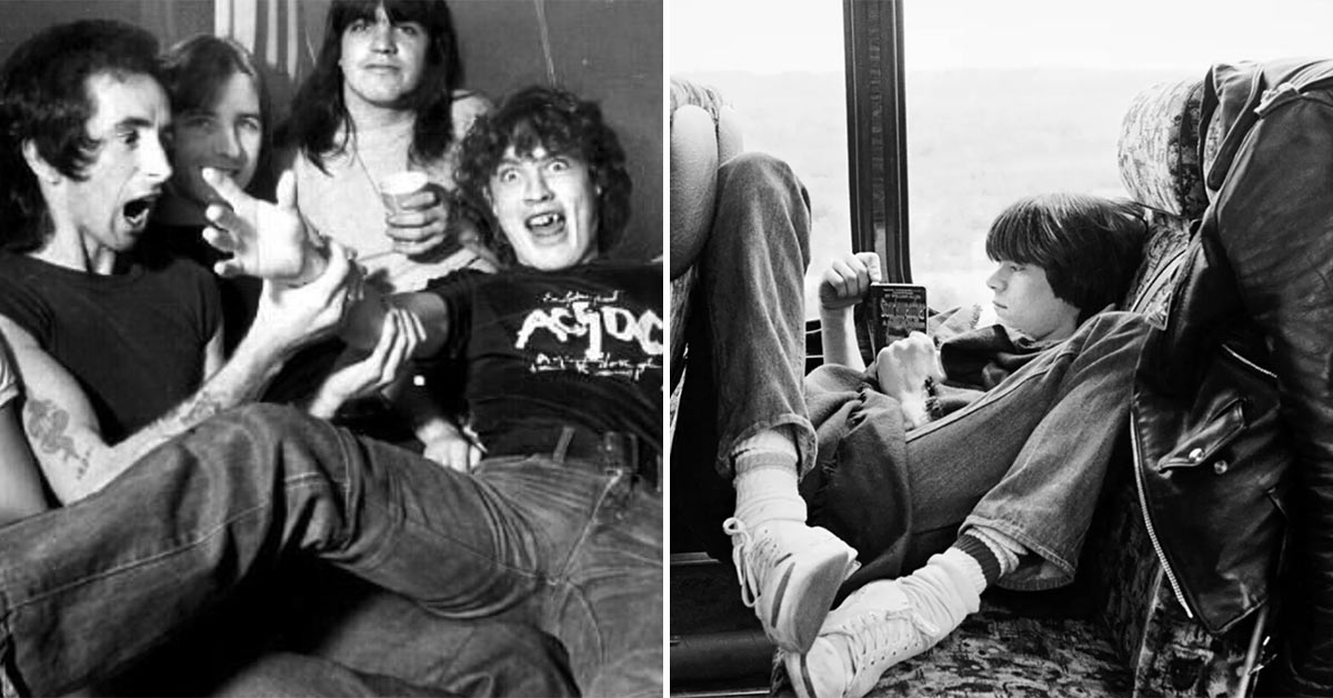19 1970s Photos Inside Life On A Rock Band Tour Bus