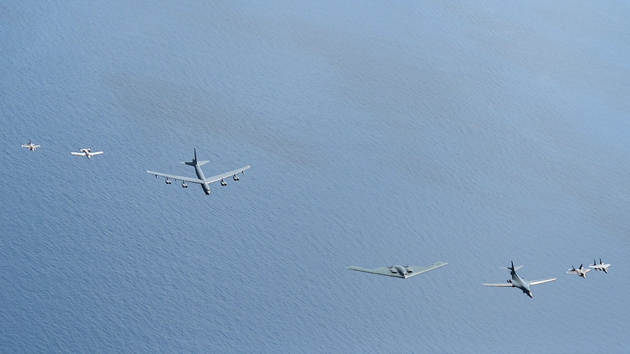 The Air Force Just Did a Seven-Plane Flyover in Florida