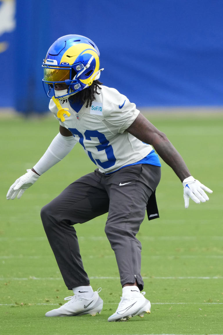 Watch: Rams CB Cam Lampkin makes terrific INT in end zone to prevent TD