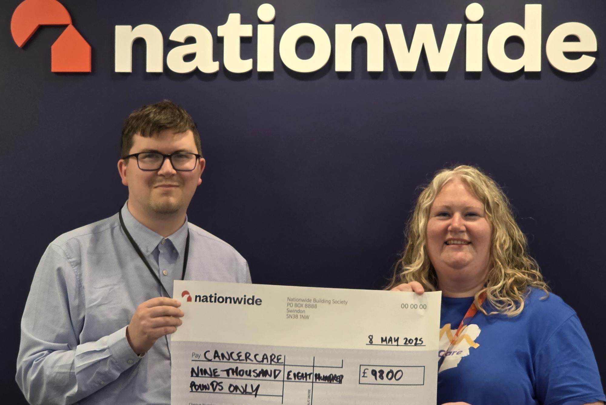Nationwide donates further £9.8k towards free therapy for cancer ...