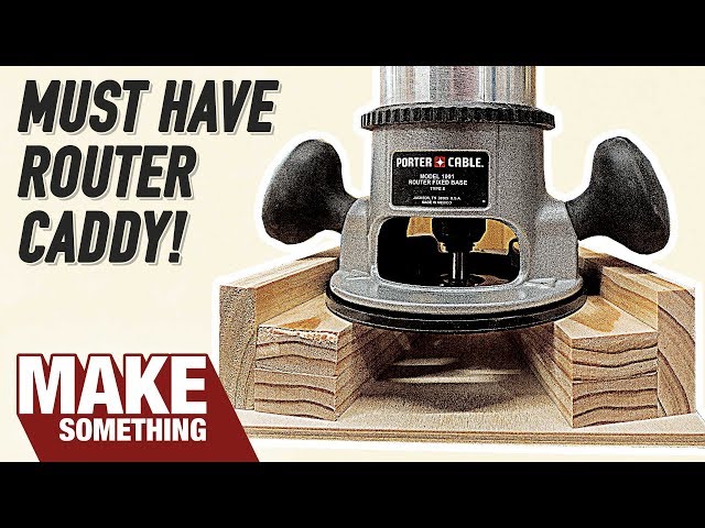 Make Your Router SAFER with this DIY Stand Easy Woodworking Project