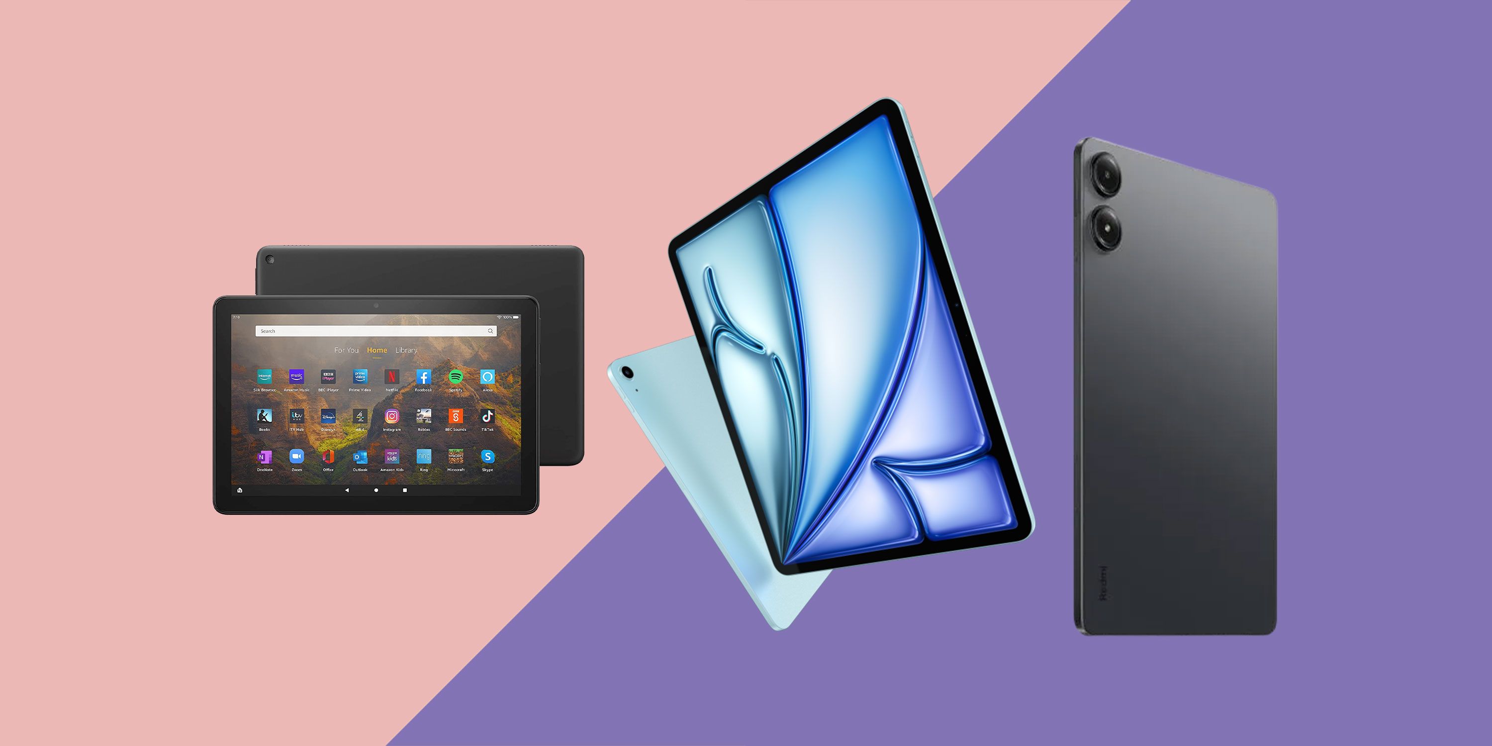 The best tablets for streaming shows, work and browsing, from under £100